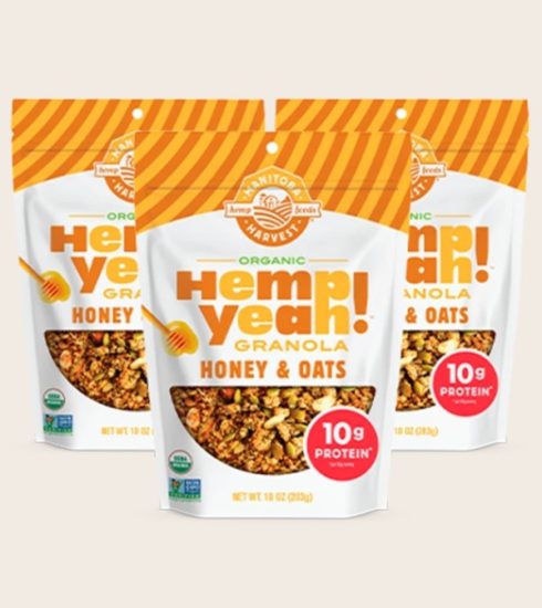 Hemp Yeah! Honey and Oats Granola 3-pack - Trainer Z world